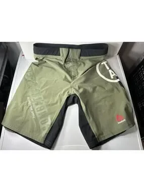 Reebok | Shorts | Mens Reebok Mma Train Like A Fighter Shorts Green ...